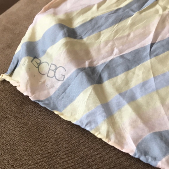BCBGMaxAzria | Accessories | Beautiful Hundred Percent Silk Scarf Bcbg ...
